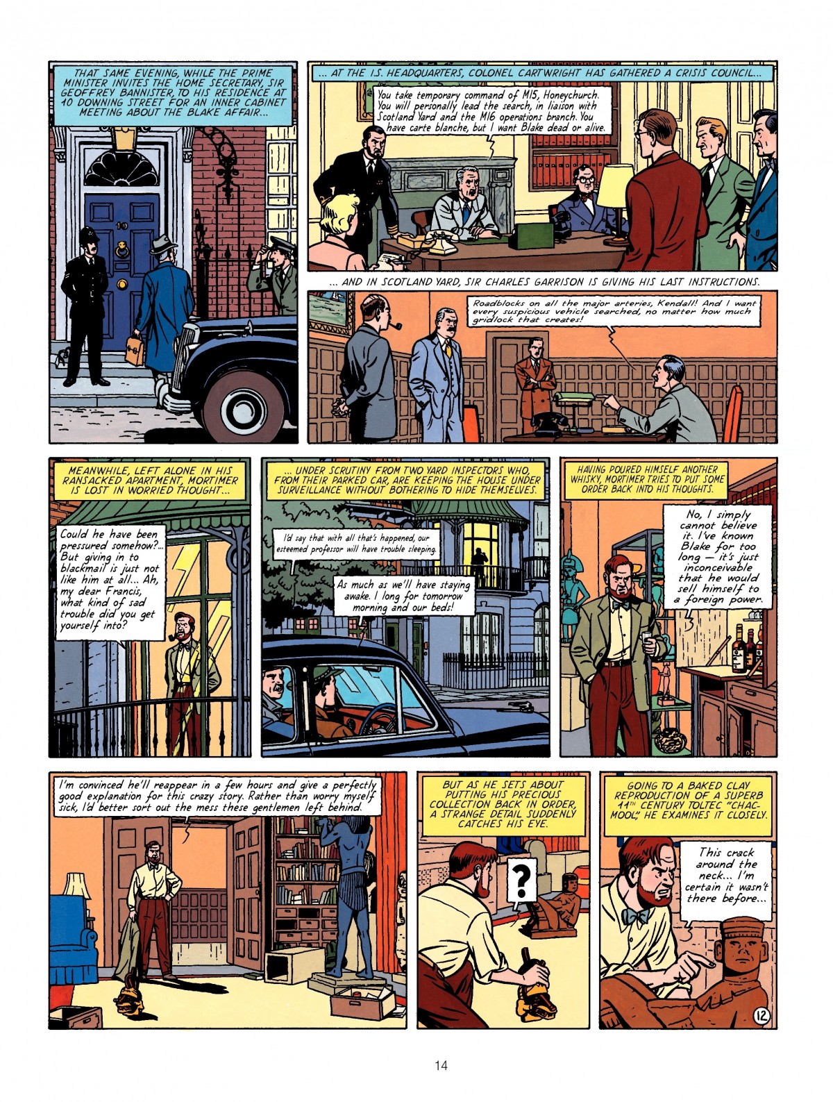 Read online Blake & Mortimer comic - Issue #4