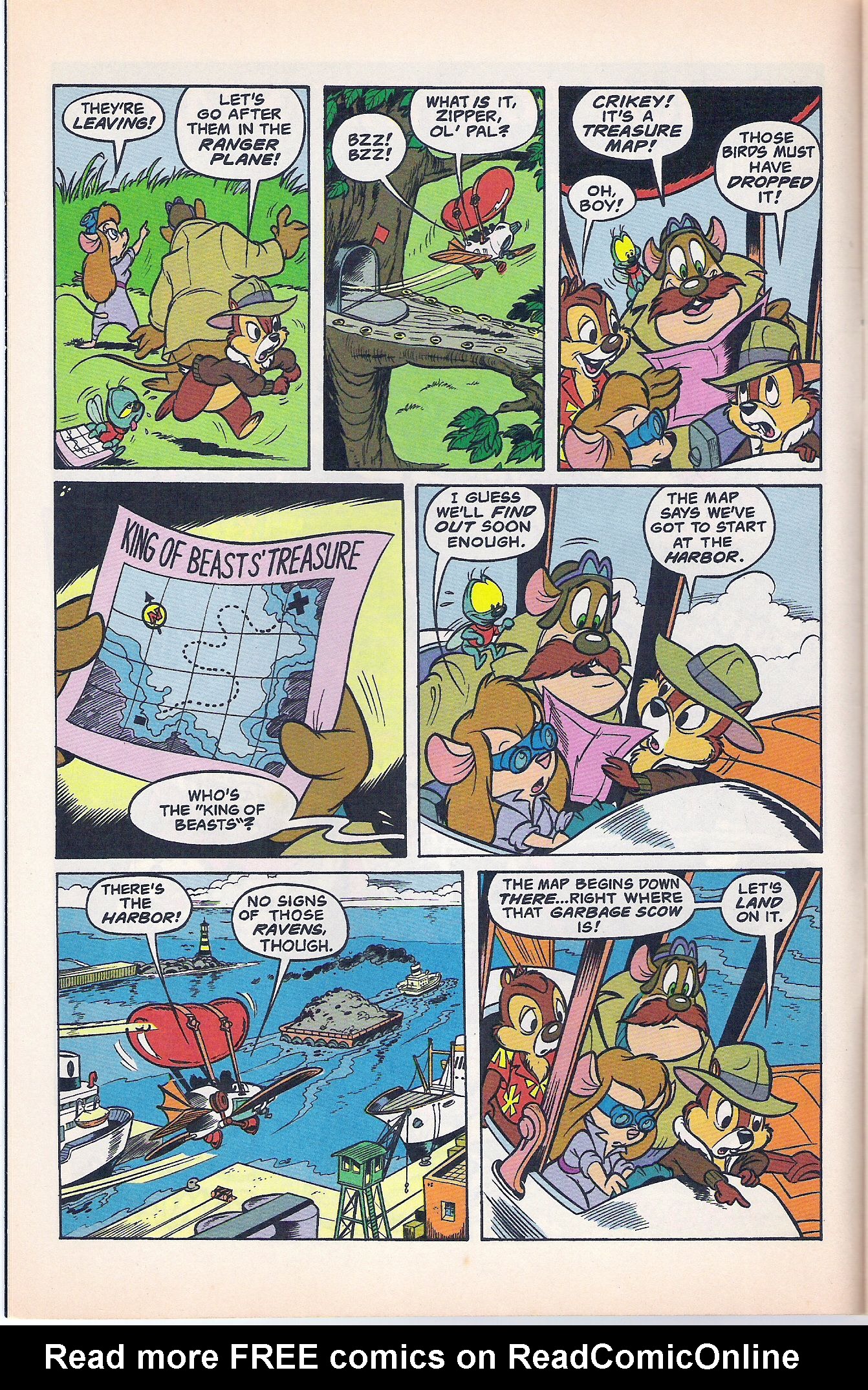 Read online Disney's Chip 'N Dale Rescue Rangers comic - Issue #3