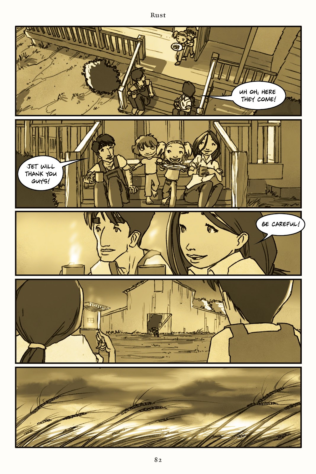 Read online Rust comic - Issue # TPB 3 (Part 1)