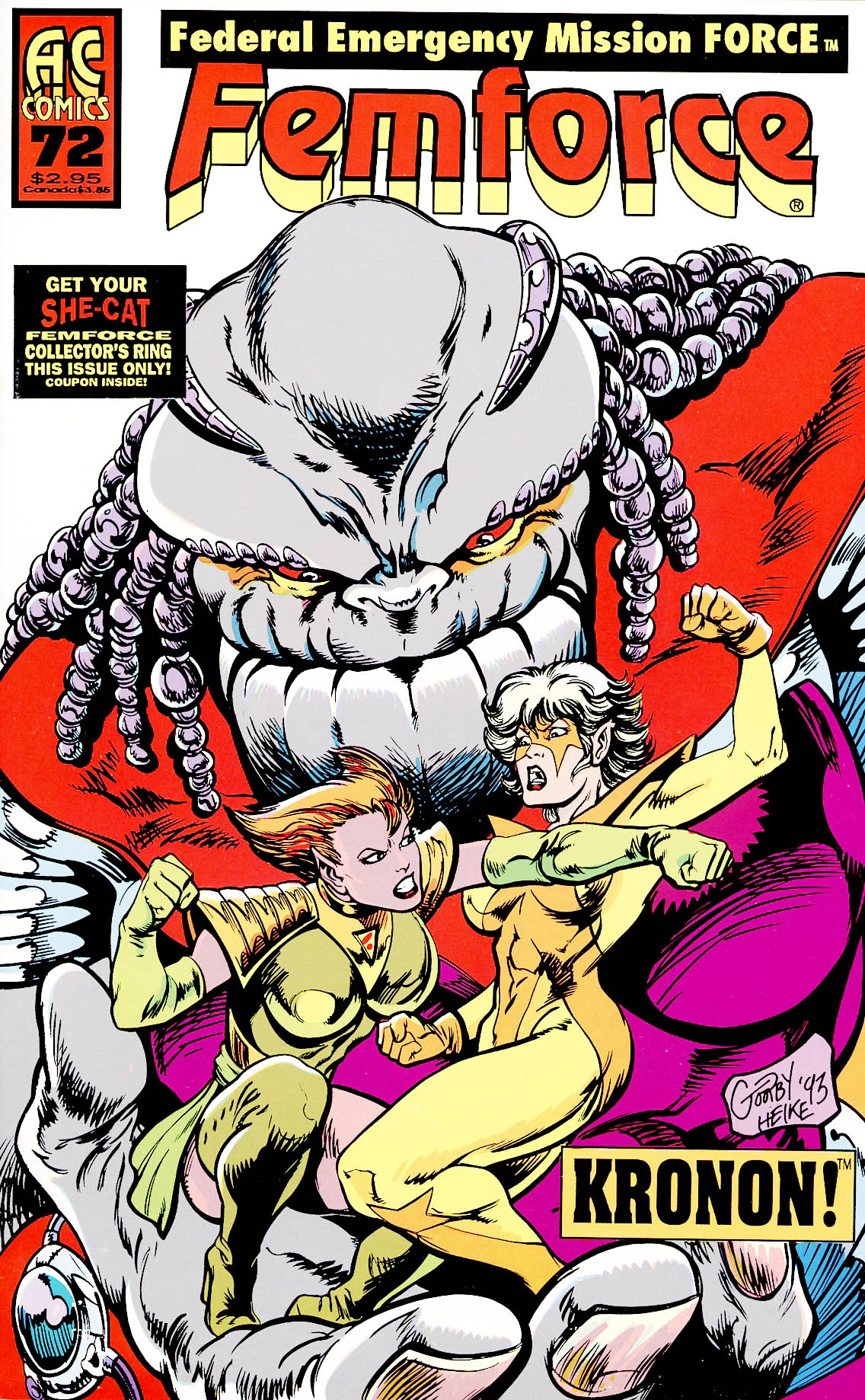 Read online Femforce comic - Issue #72