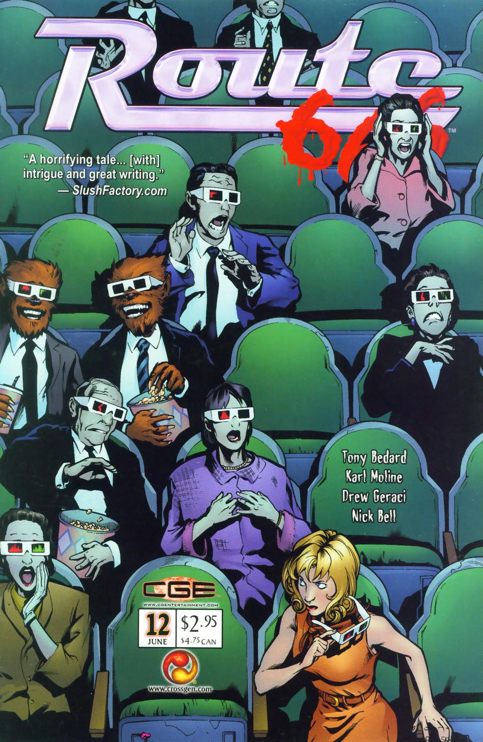 Read online Route 666 comic - Issue #12