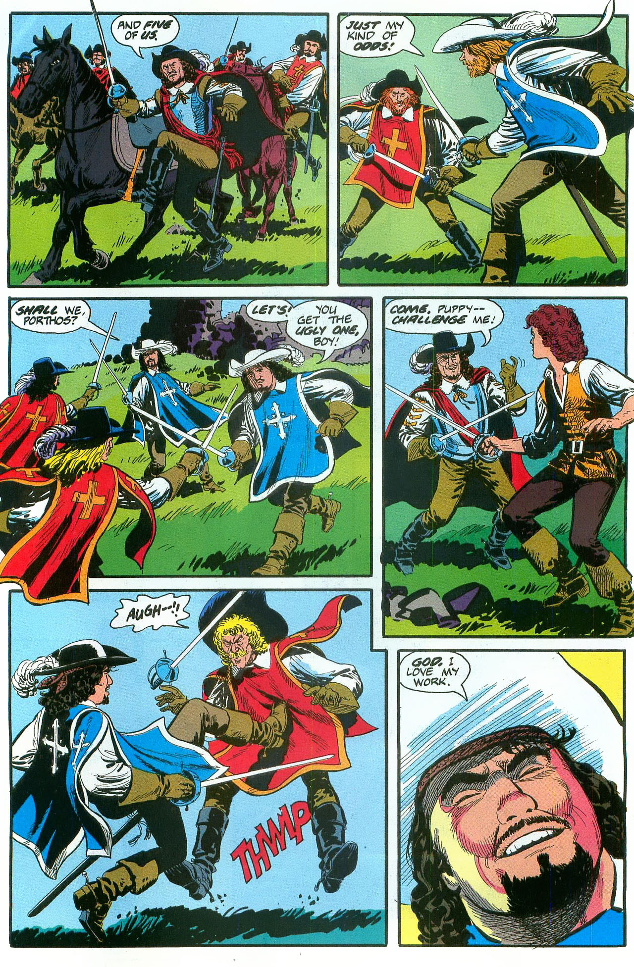 Read online The Three Musketeers comic - Issue #1