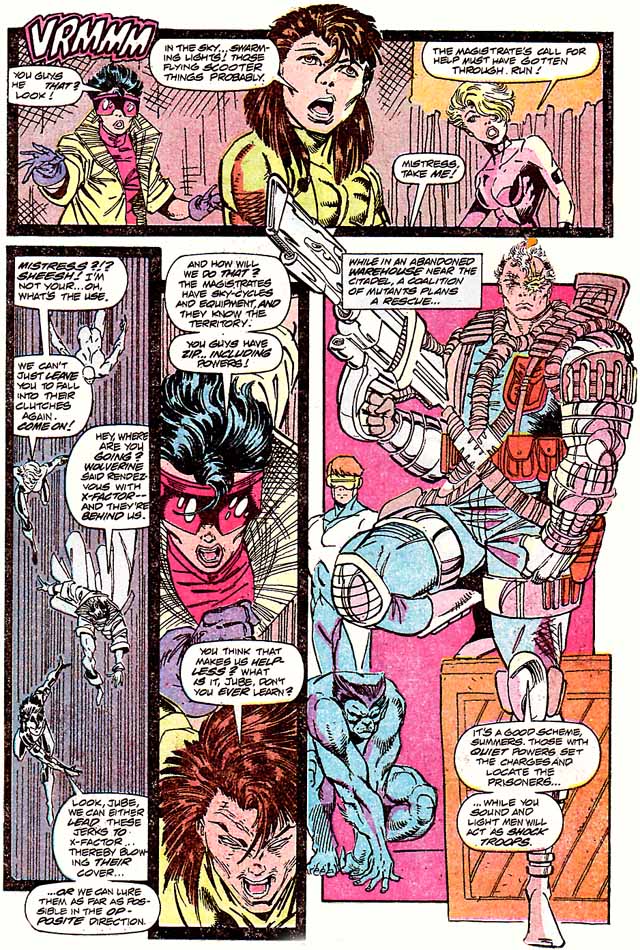 Read online The New Mutants comic - Issue #96