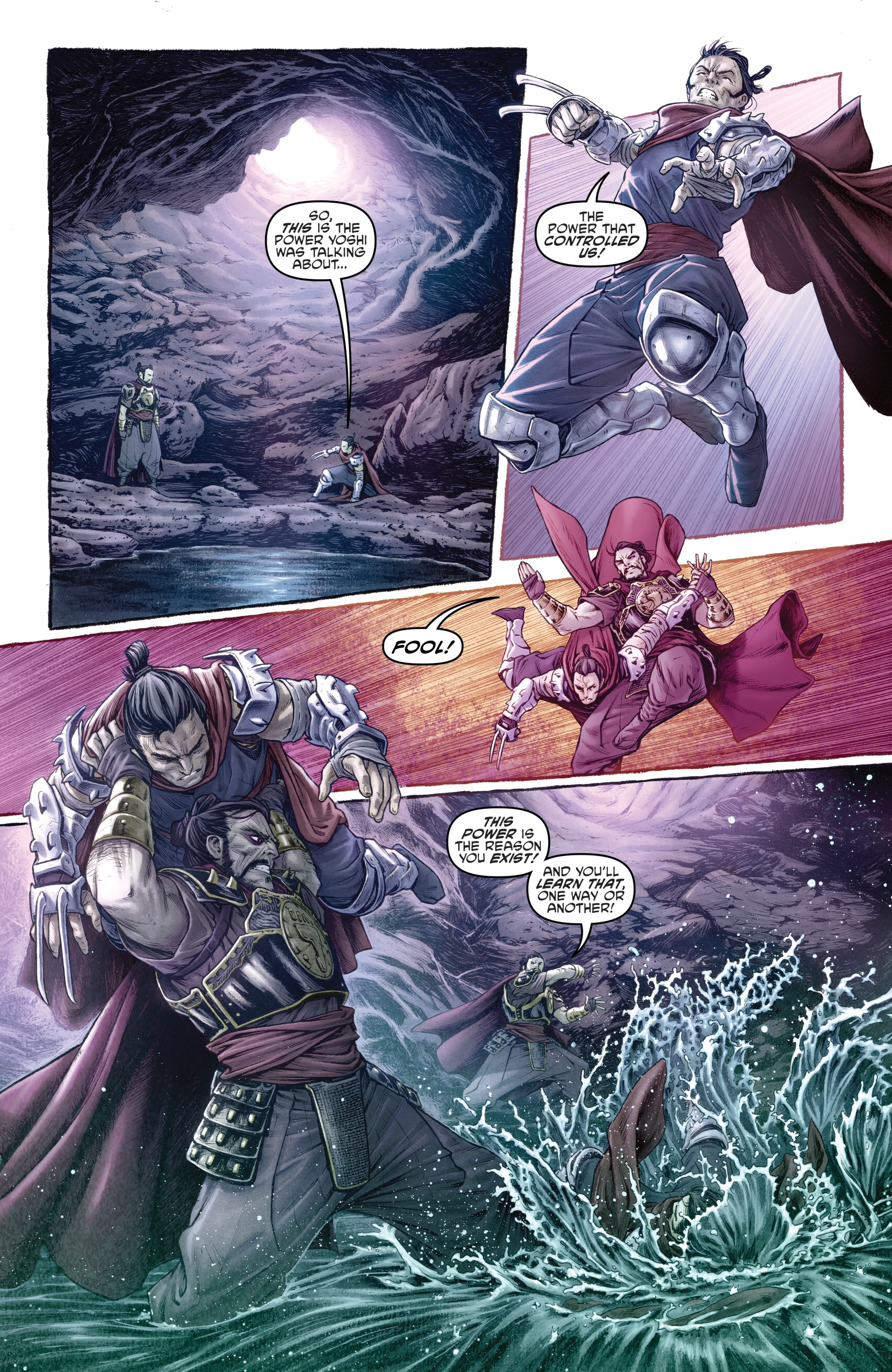 Read online Teenage Mutant Ninja Turtles: Shredder in Hell comic - Issue #1