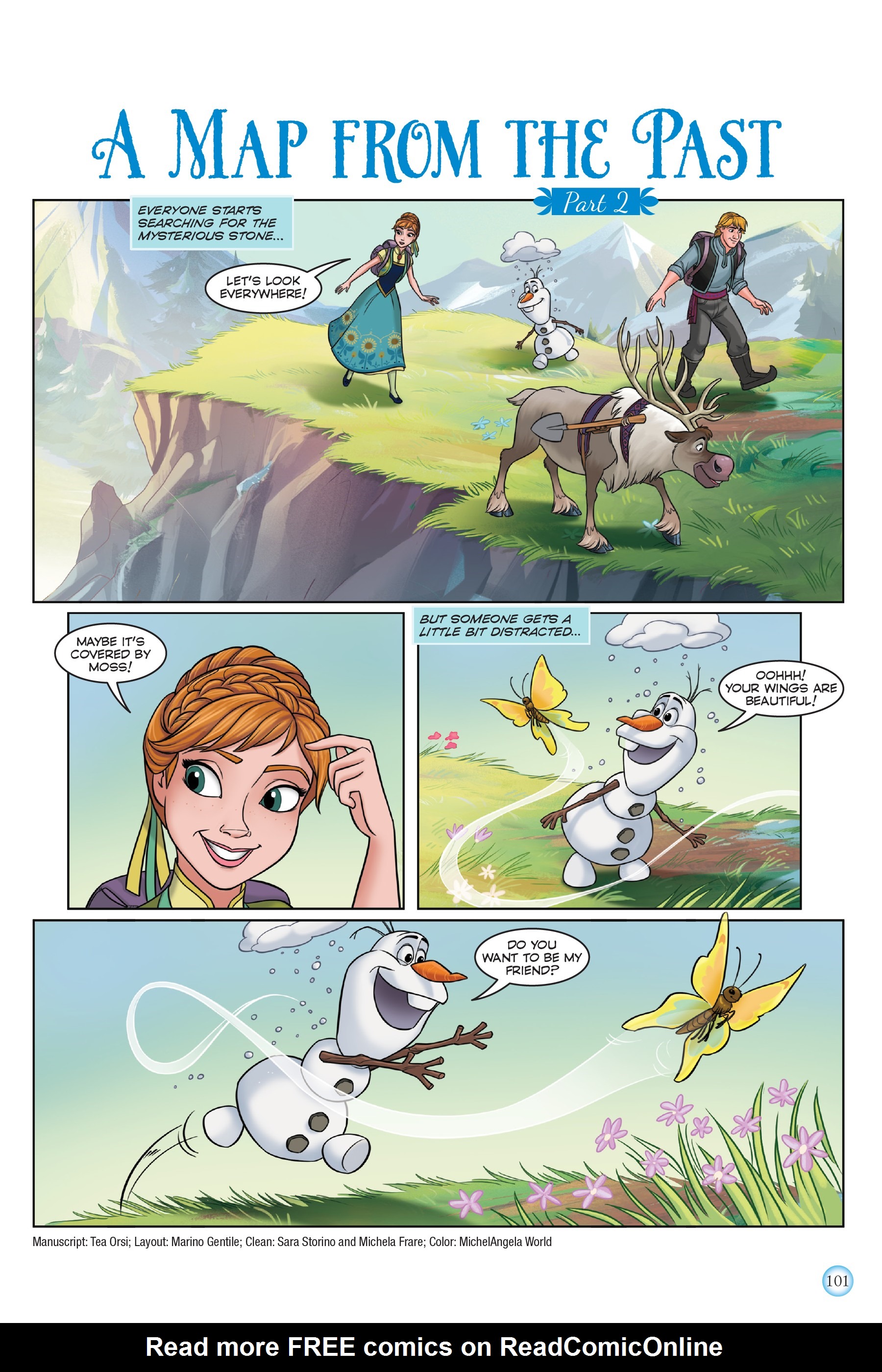 Read online Frozen Adventures: Flurries of Fun comic - Issue # TPB (Part 2)