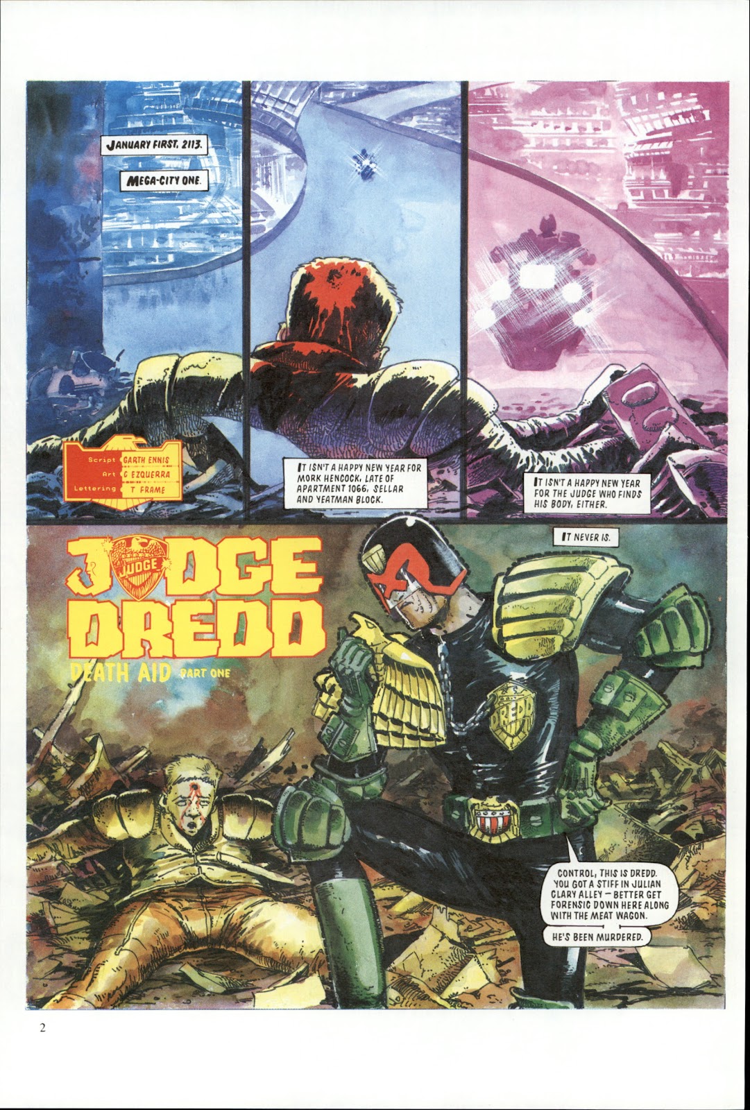 Read online Dredd Rules! comic - Issue #19