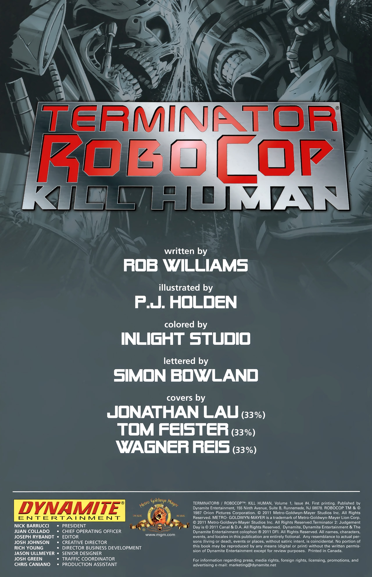Read online Terminator/Robocop: Kill Human comic - Issue #4