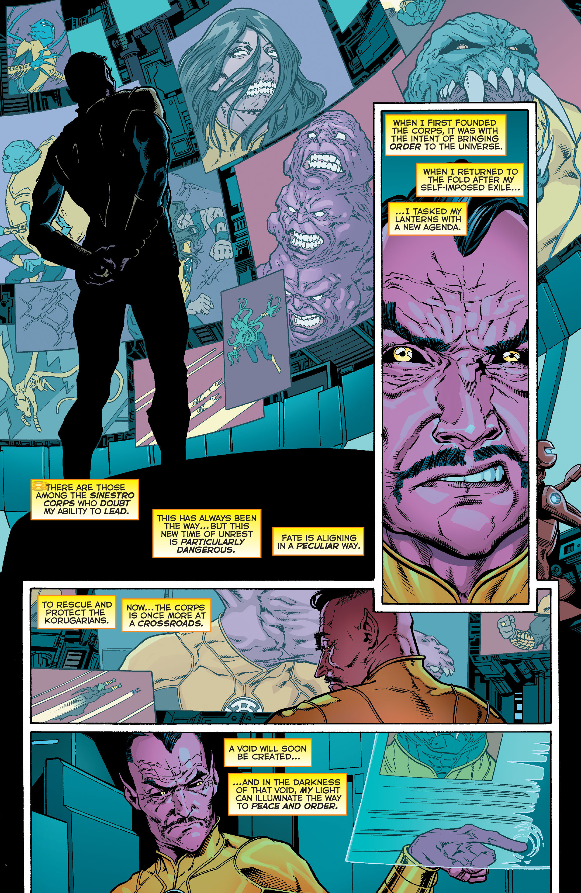 Read online Sinestro comic - Issue #12