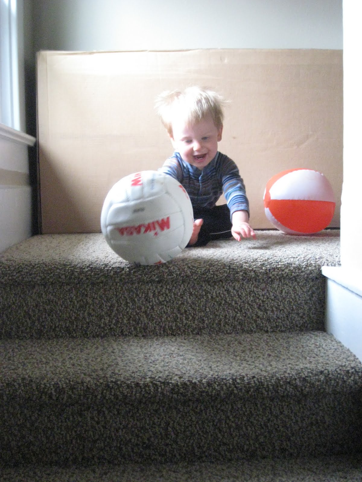 Milk N' Honey Learn and Grow: Learning Activity: Throwing balls down ...