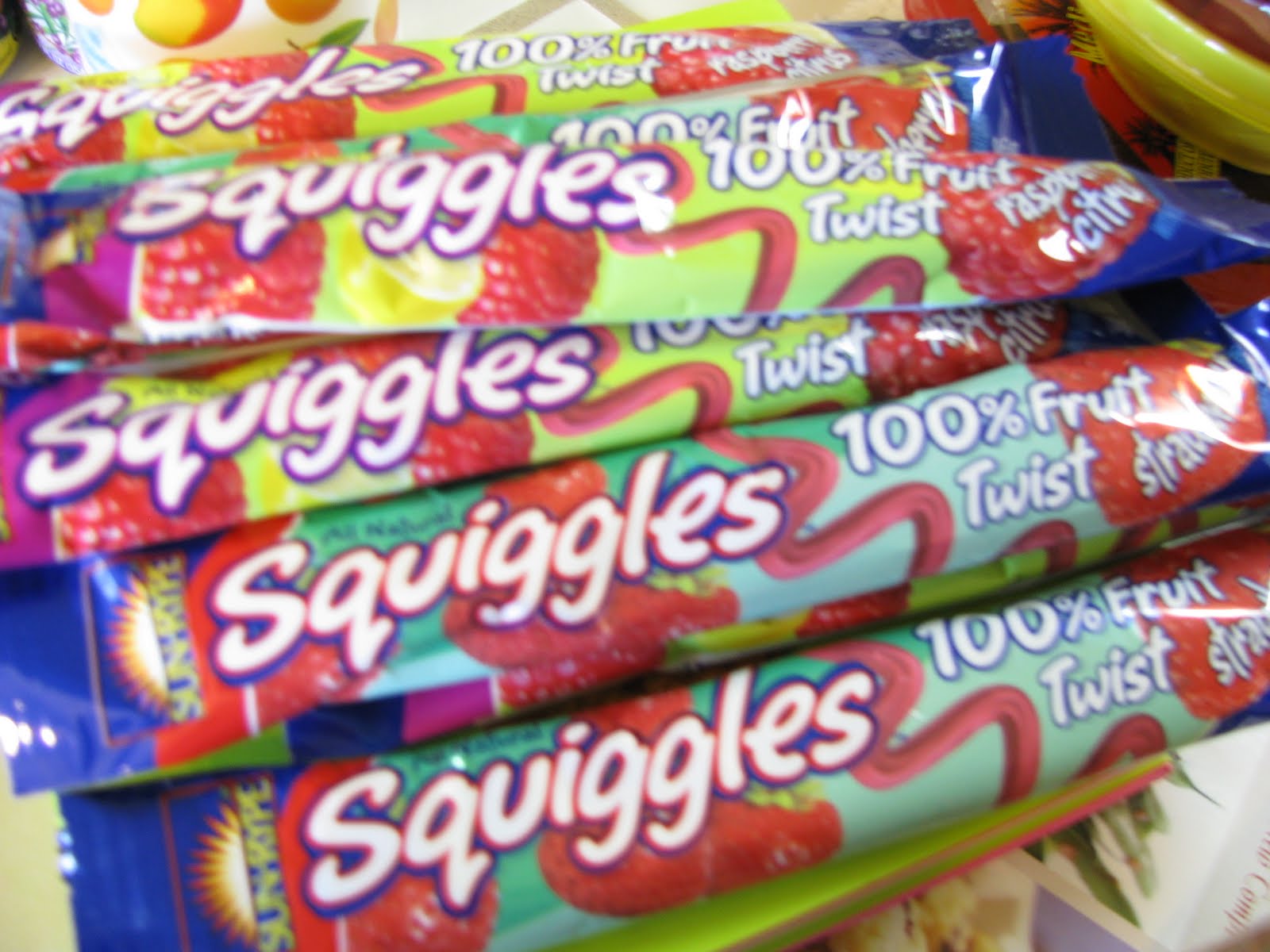 Corrie Food: Squiggles 100% Fruit Twists