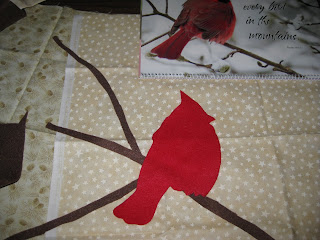 Bits & Pieces, This & That: Cardinal Pillow Pattern/Tutorial