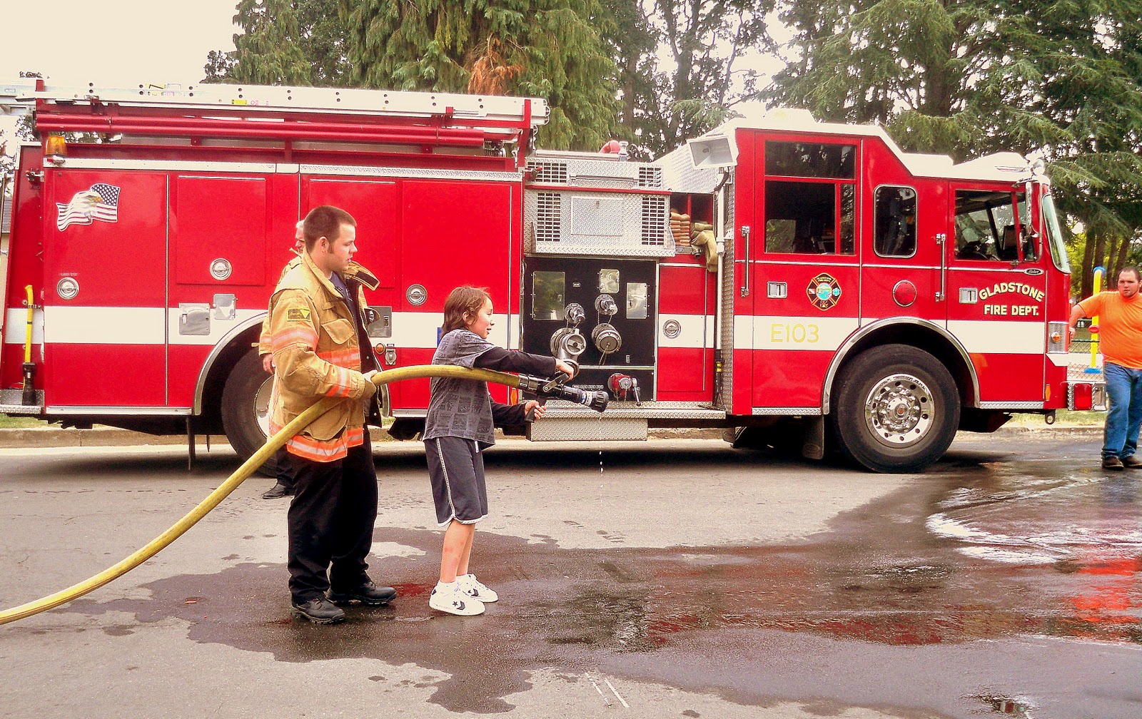 A Time of Growth: Wordless Wednesday: Firefighter Kids!