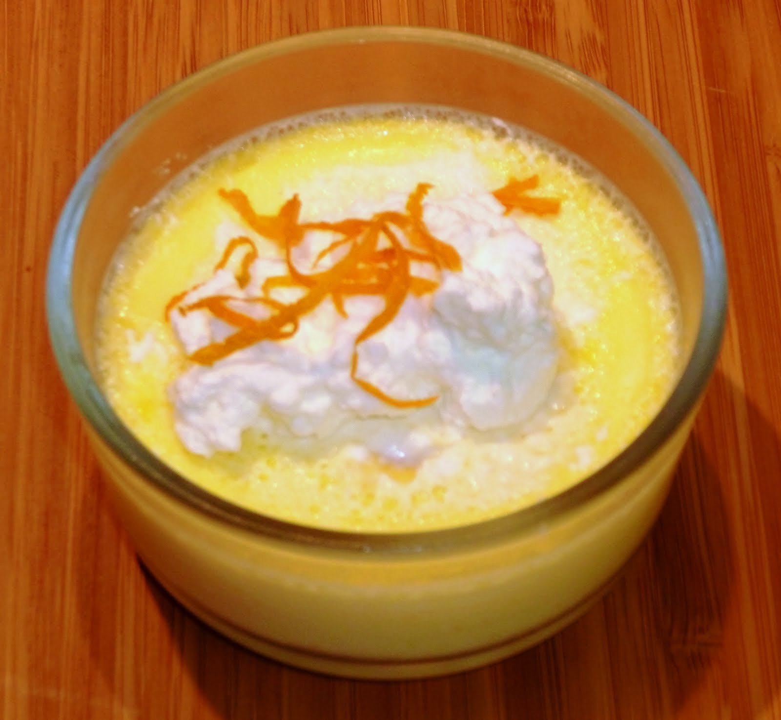 The Iowa Housewife: Orange Custard