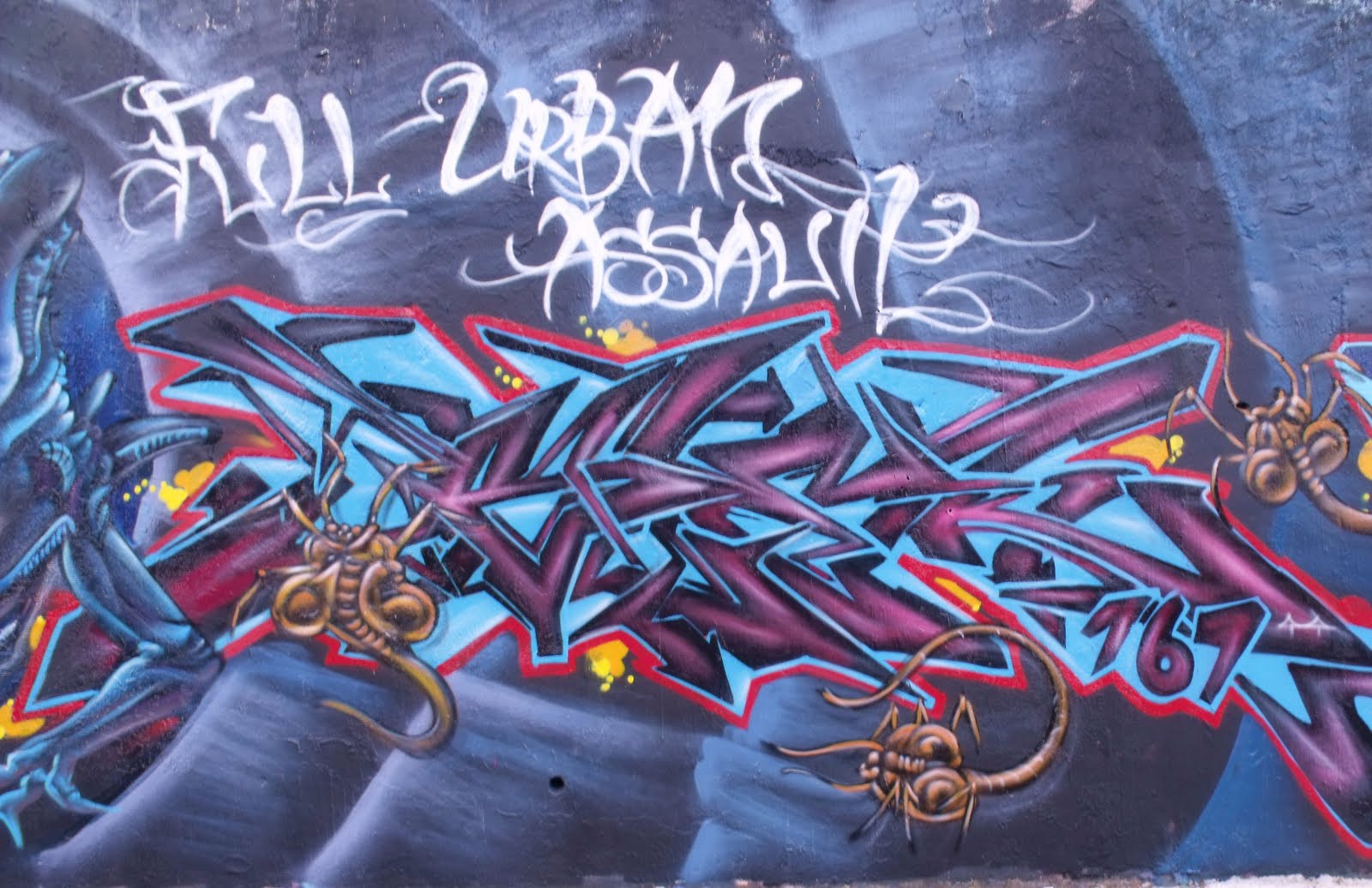 Nicaragua Graffiti Crew: BLEN bna kd (puerto rico)