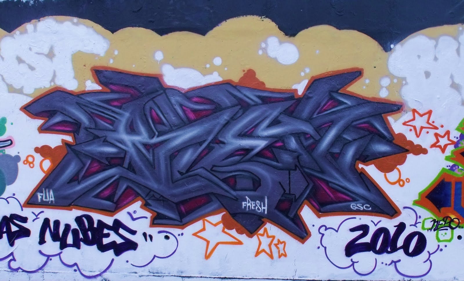 Nicaragua Graffiti Crew: BLEN bna kd (puerto rico)