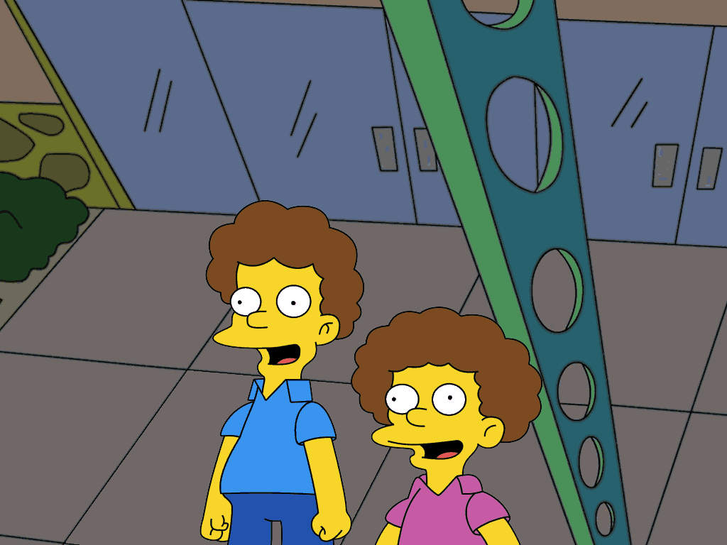 Simpsons Are The Best: Rod And Todd Flanders