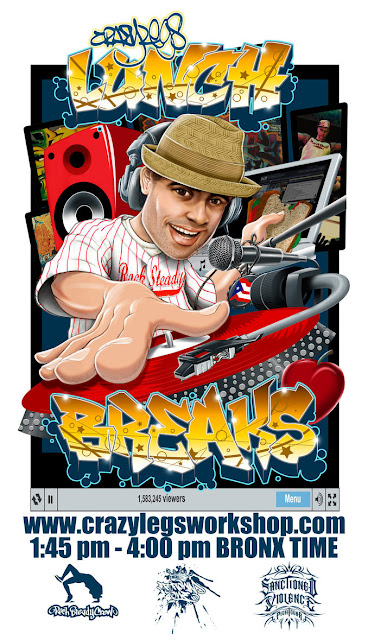 Throwback: Appreciating The Lunch Breaks Show with Crazy Legs From Rock ...