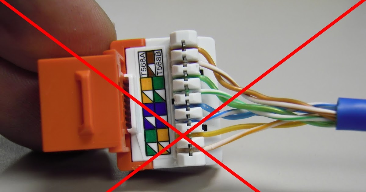 31 HQ Images Cat 6 Termination Colors - Crimping RJ 45 with a Cat6 ...
