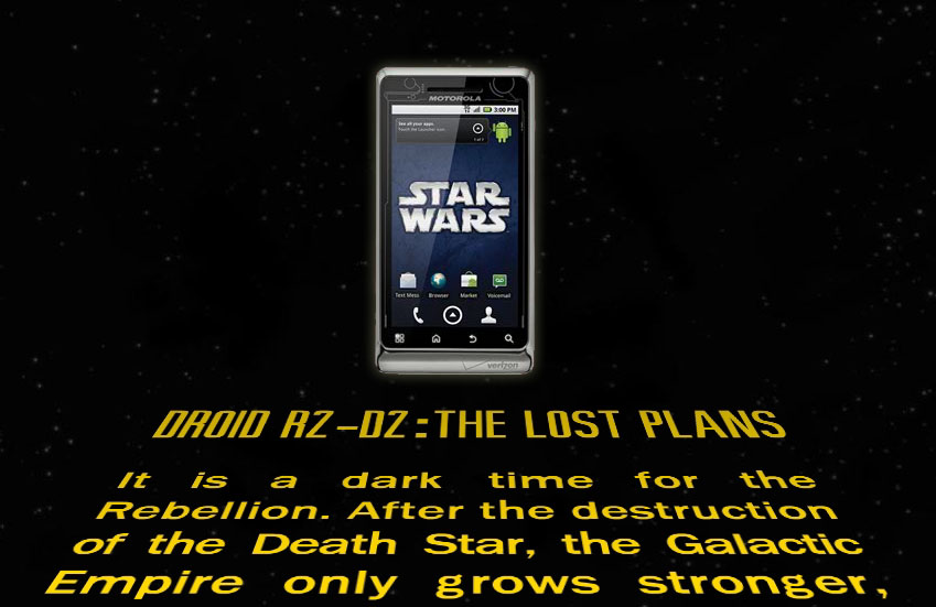 Motorola Droid 2、スターウォーズ特別仕様R2-D2 エディションの情報公開開始。発売日は9月30日 | GAPSIS