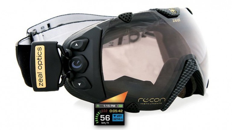 Latest technologies: Worlds first GPS goggles with head mounted display