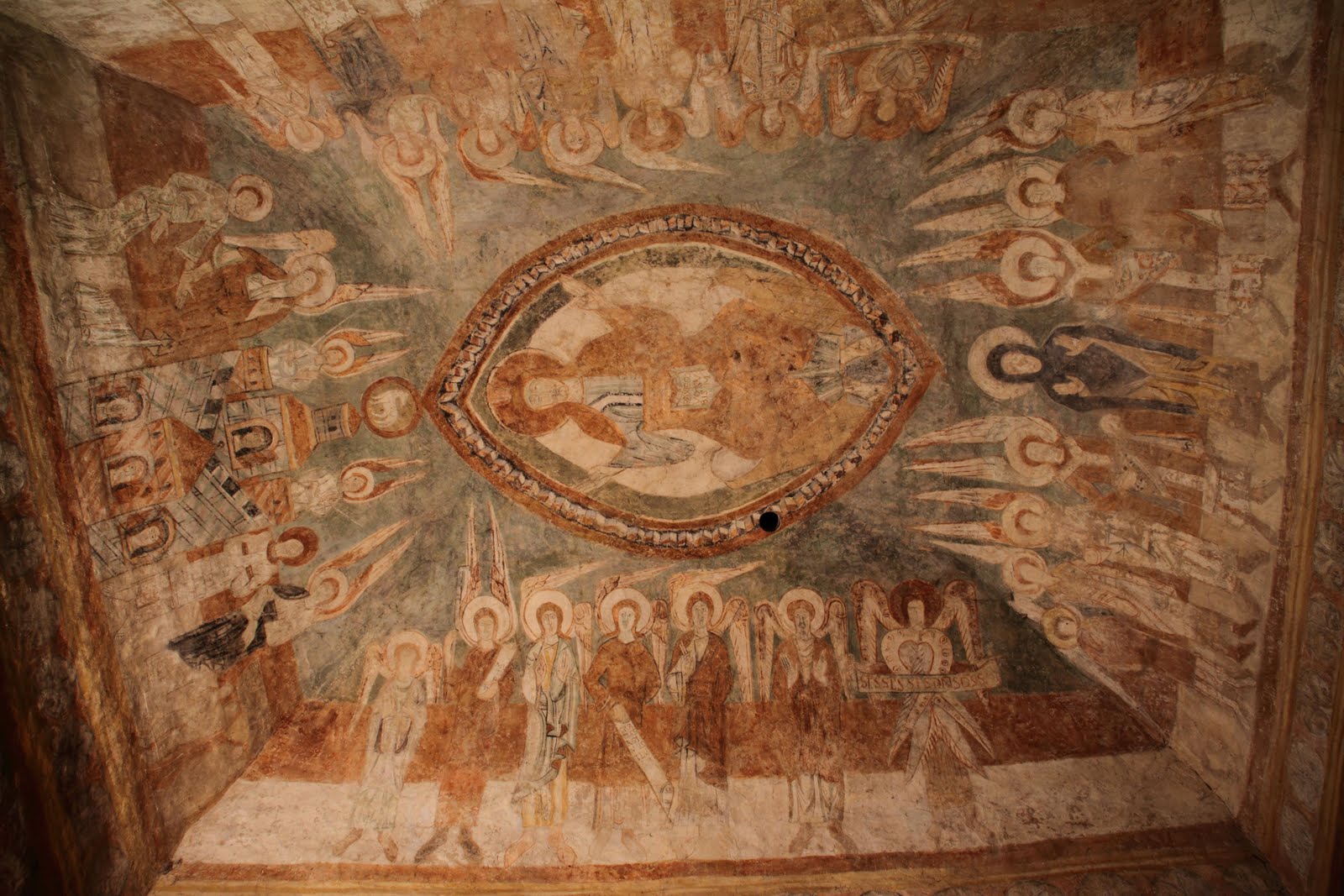 L'art roman ; passionnément: Les fresques de Saint Chef