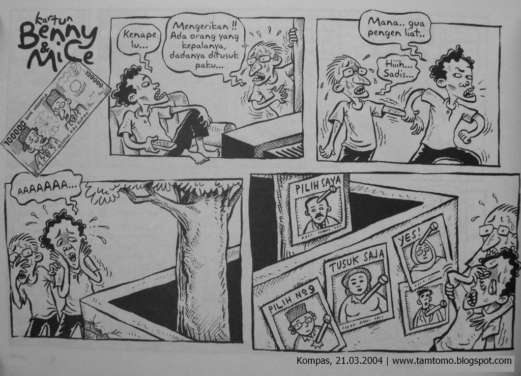 TamtomoVision: Kartun Benny & Mice Edisi Pemilu (2004)