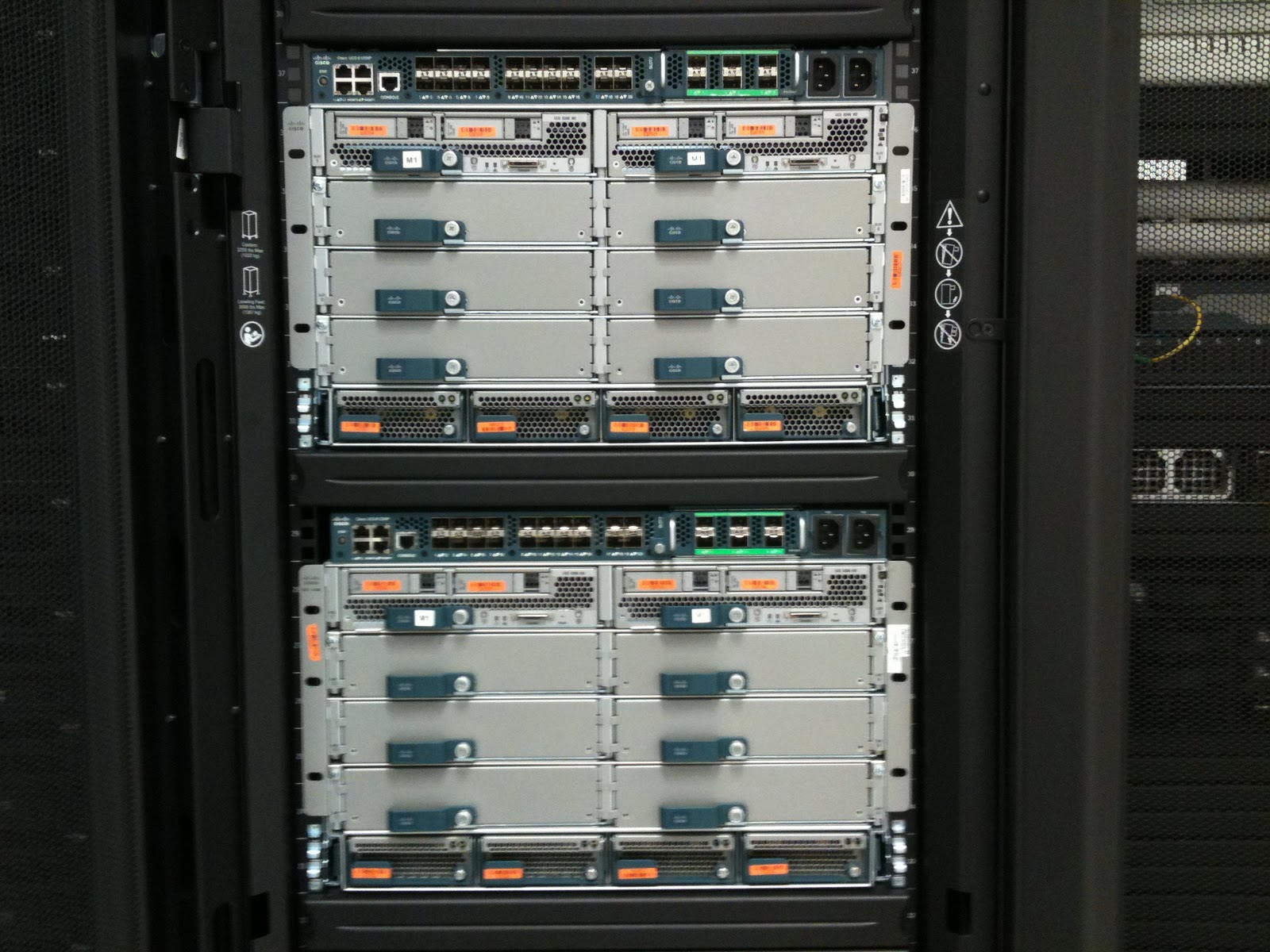 Cisco Unified Computing System: Chasis Blade de Cisco