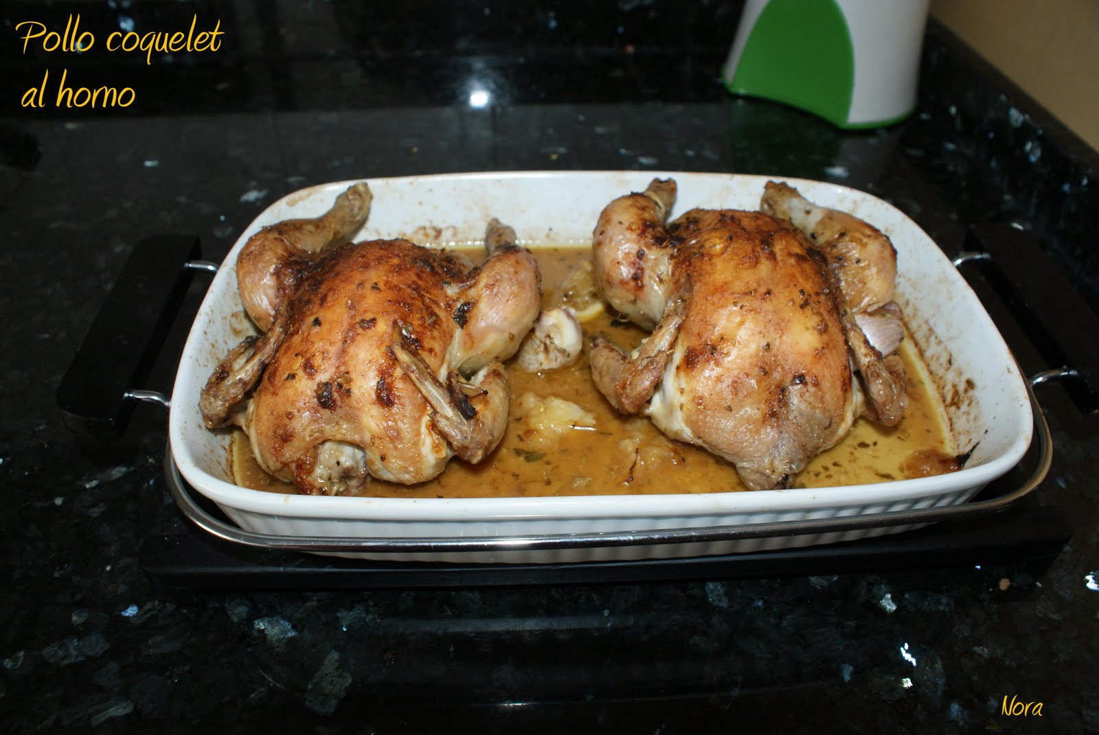 El puchero de Nora: Pollitos coquelet al horno