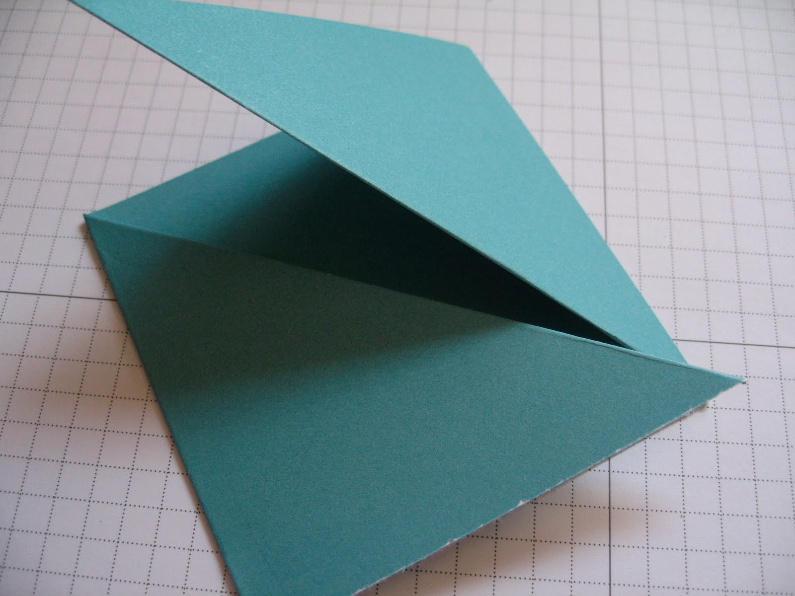 Scrap, Paper, Scissors Academy: Tri-Fold Triangle Card Tutorial- With a ...