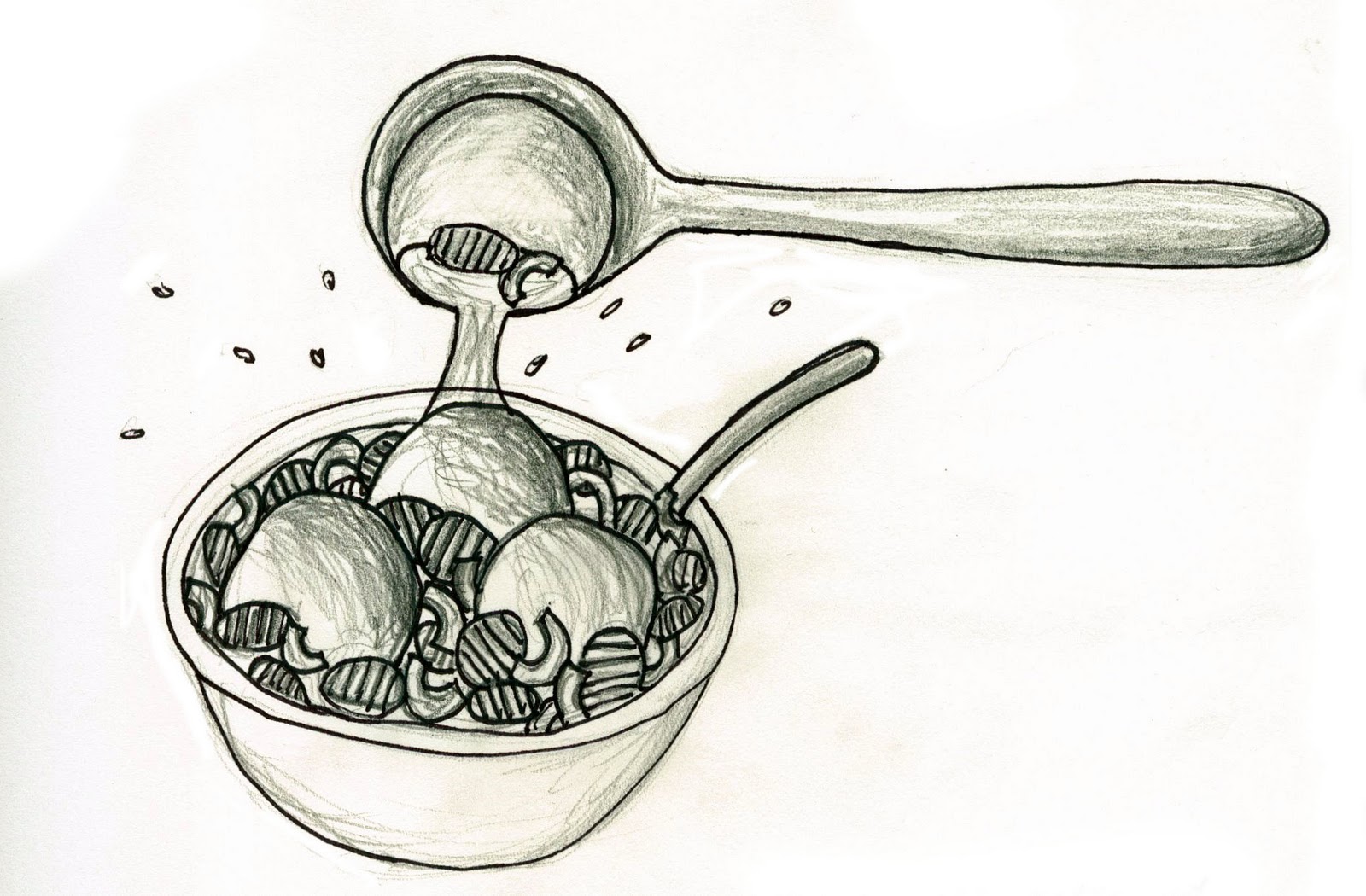 It'll Glow On You: They Draw & Cook... Matzo Ball Soup