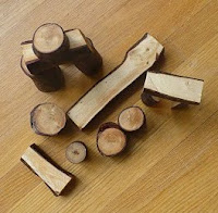 Totally Tutorials: Tutorial - How to Make Natural Tree Branch Wood Blocks