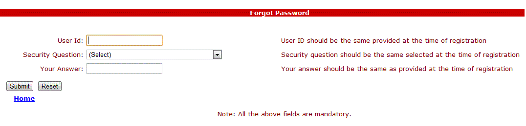 King: How to Reset/Collect TAN Registration Password