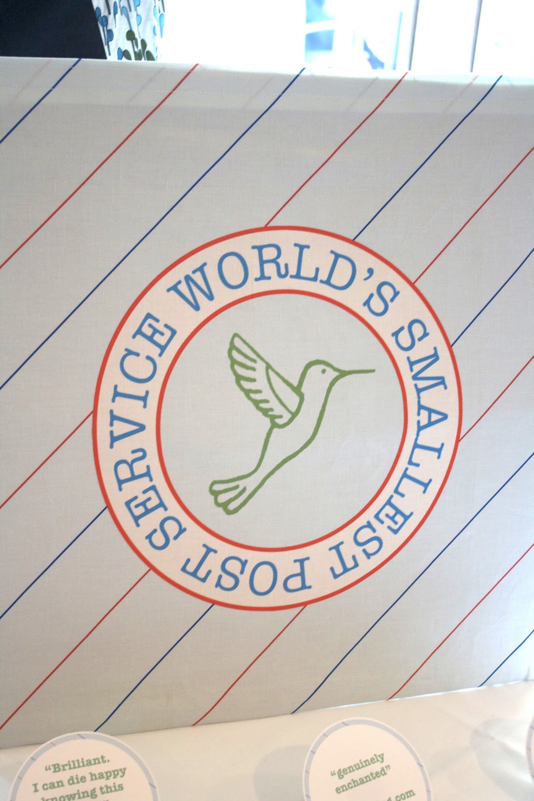 The World's Smallest Post Service | Craft and Couture