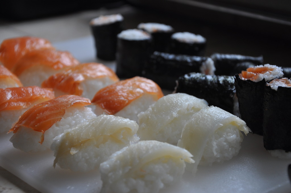 Géraldine en cuisine: Les Sushis