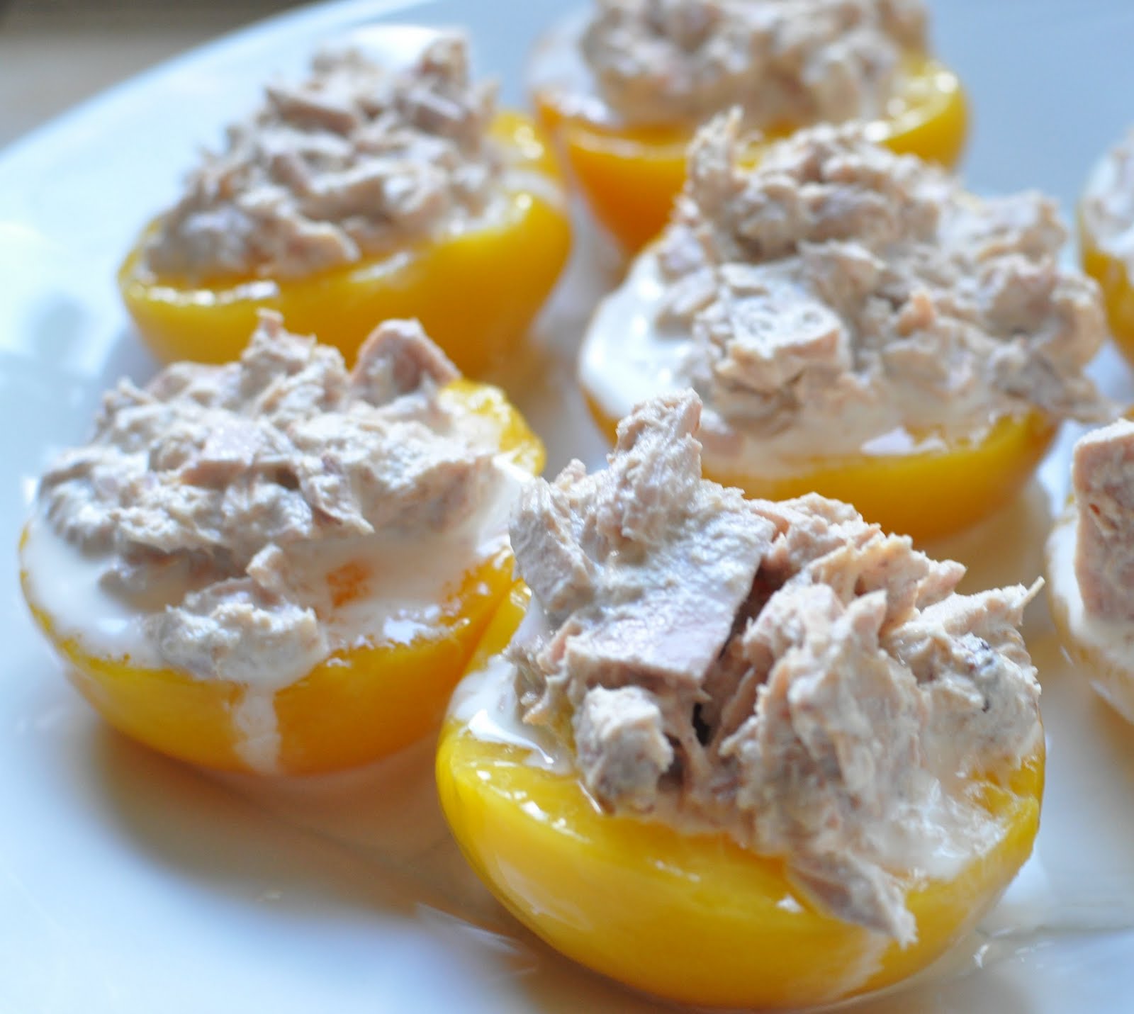 Géraldine en cuisine: Pêches au thon