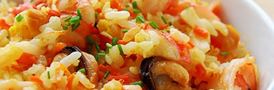 Visa du Vietnam: Vietnamese seafood fried rice recipe (Com chien hai san)