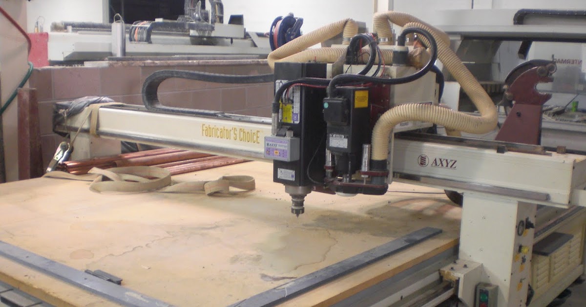 Used Stone Machinery: 2001 AXYZ 7012 Wood working CNC Router For Sale ...
