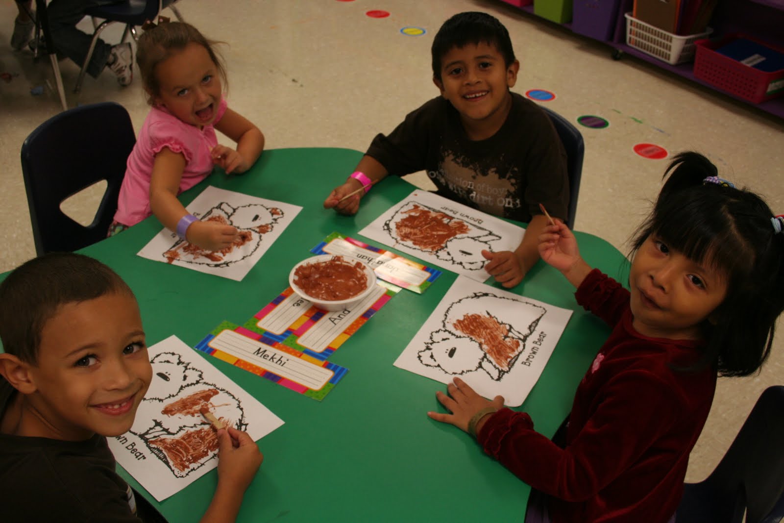 Mrs. Lee's Kindergarten: Brown Day!