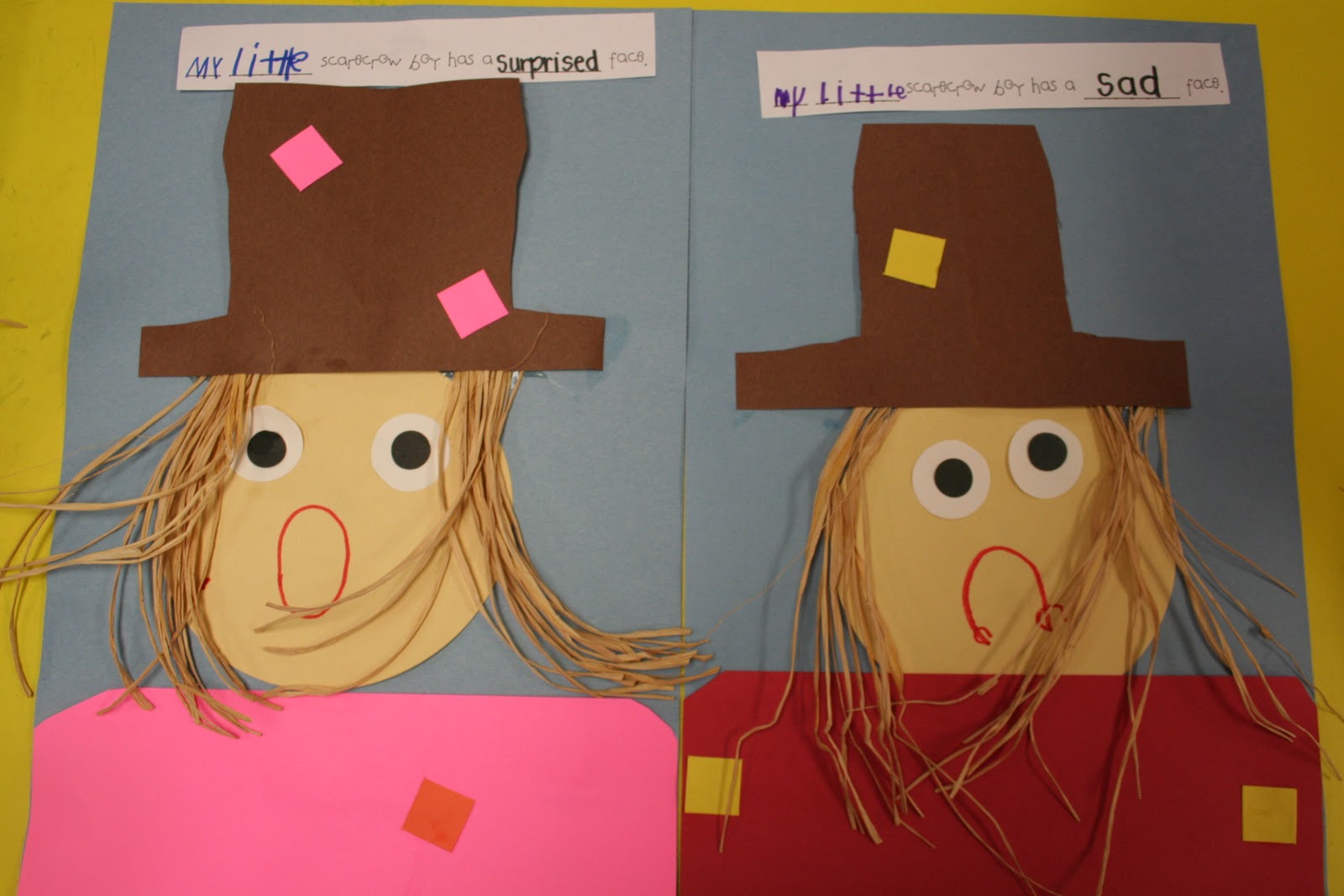 Mrs. Lee's Kindergarten: Scarecrows!