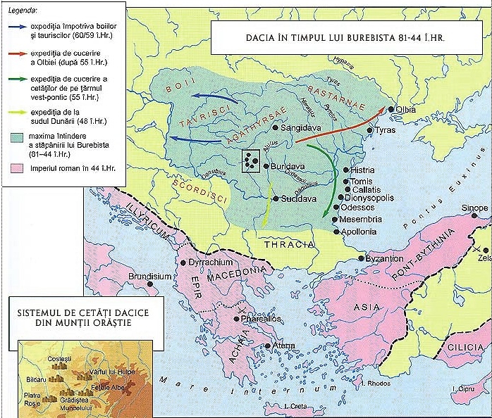 Zamolxe's Blog: Burebista intemeietorul primului stat Dac