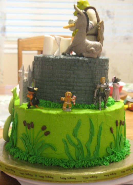 J's Cakes: Shrek Cake