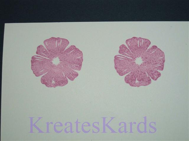 KreatesKards: Two-Step Stamping Tutorial