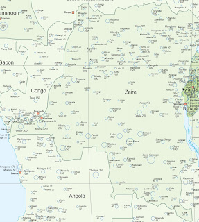 African'Art: Cartes des Ethnies du Congo