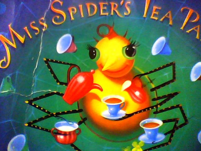 April: Juinors Book Report Miss Spider's Tea Party