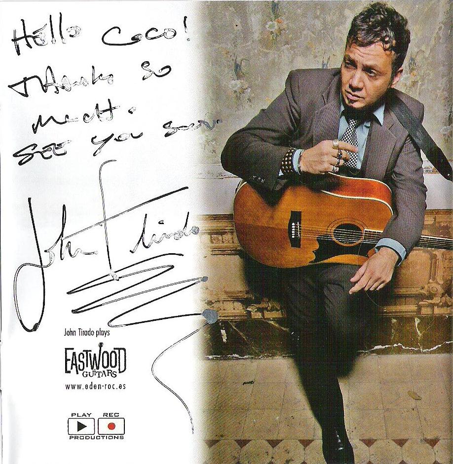 ANTES CIEGO QUE SORDO: John Tirado – Café de las Artes, Santander 11 ...