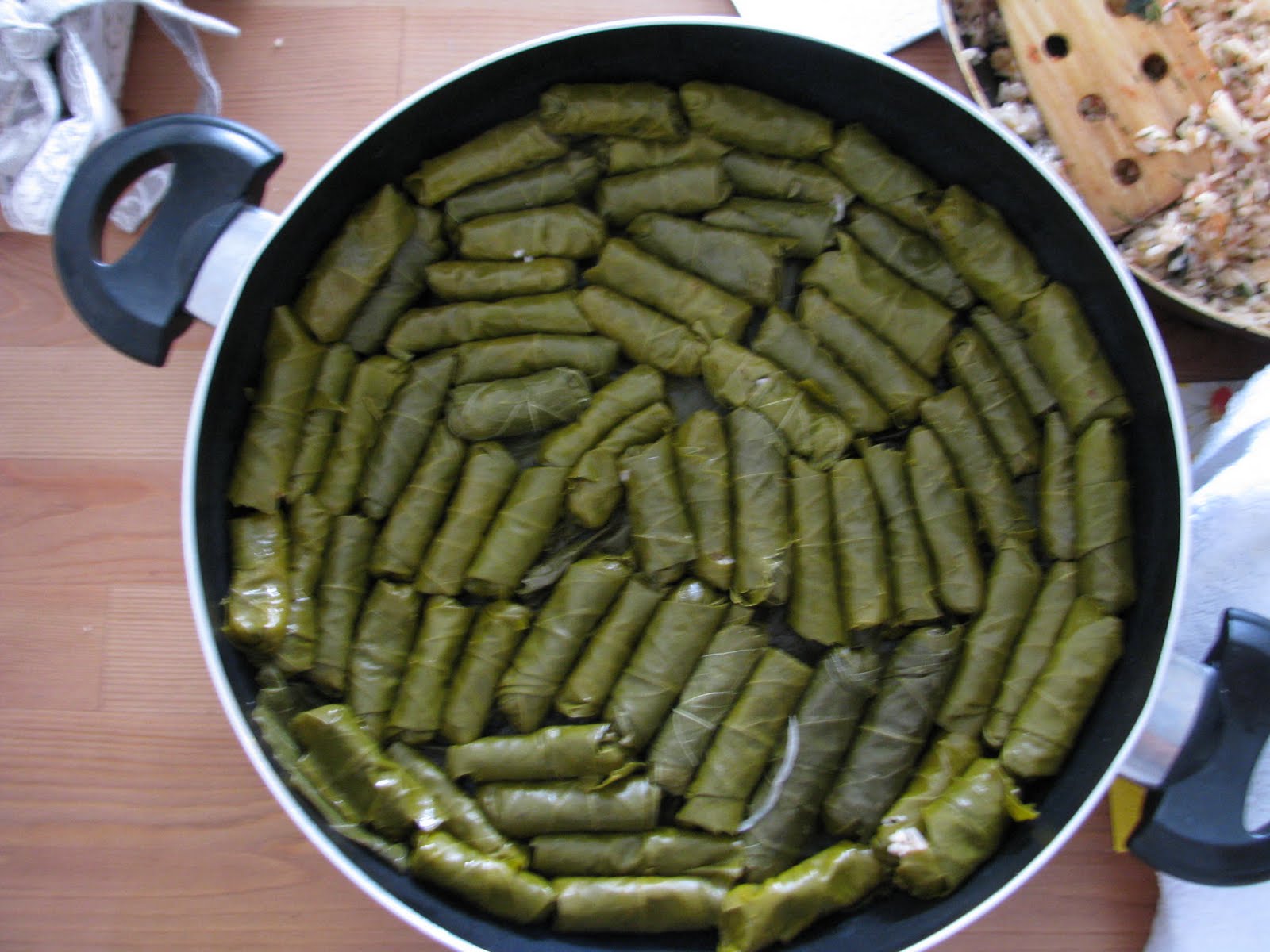 Turkish Adventures: Making Yaprak Sarma with Rukiye