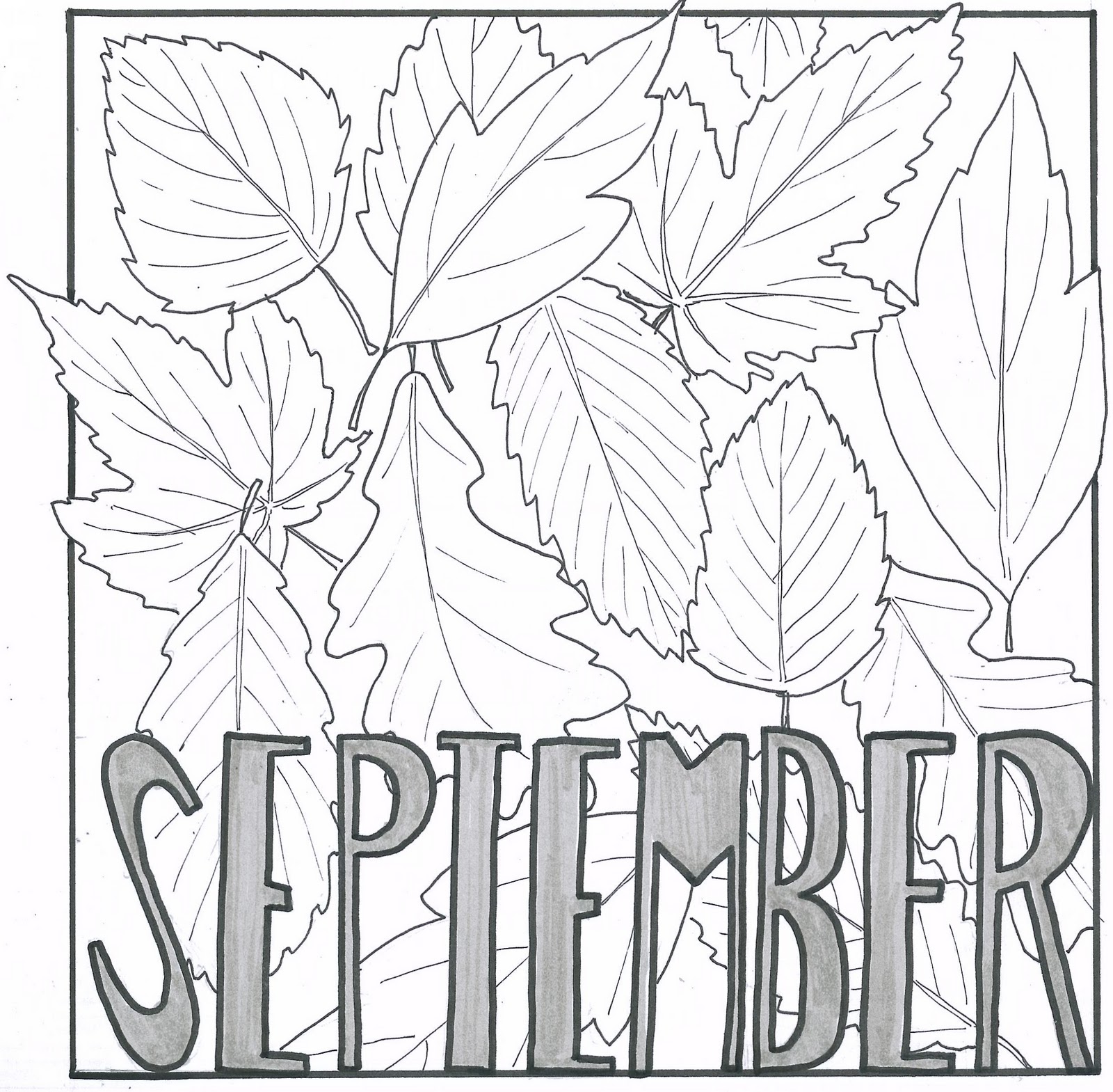 Downtown Doodler's Doodles: September