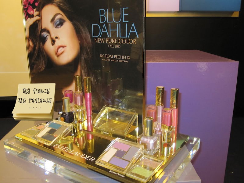 My Views and Reviews: Estee Lauder's Blue Dahlia Collection for Fall ...