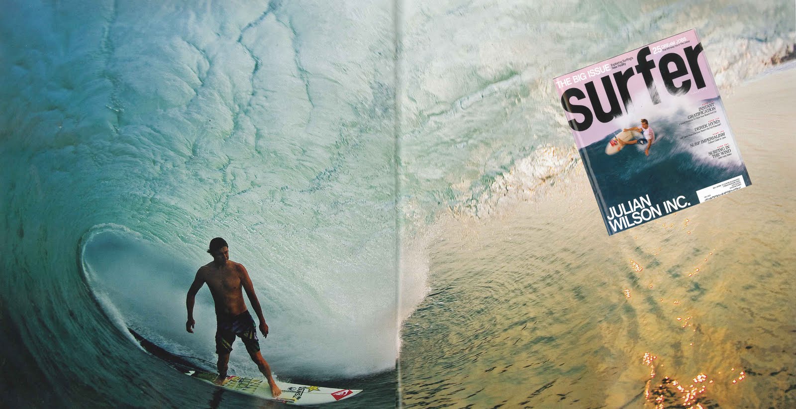 Quiksilver PR: August Issue of Surfer Mag - The Big Issue