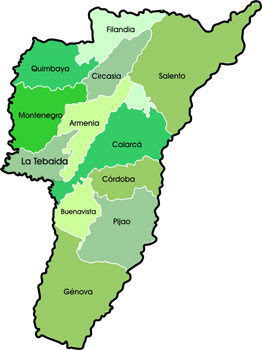 Centro de Comercio y Turismo - SENA Regional Quindío: COBERTURA